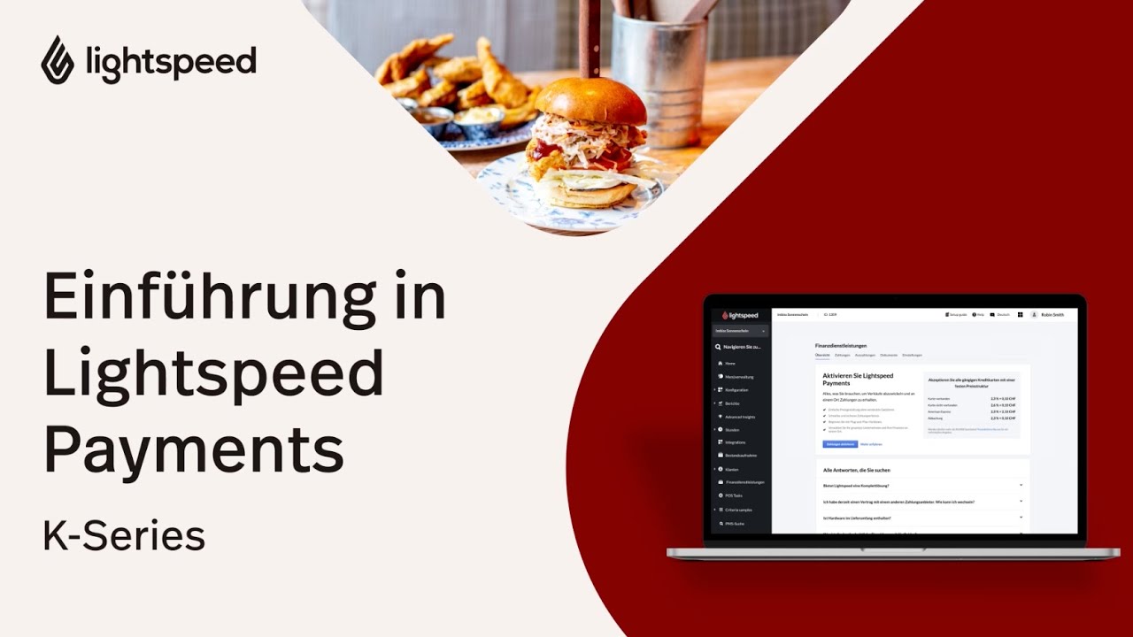 Einführung in Lightspeed Payments - Erste Schritte - YouTube