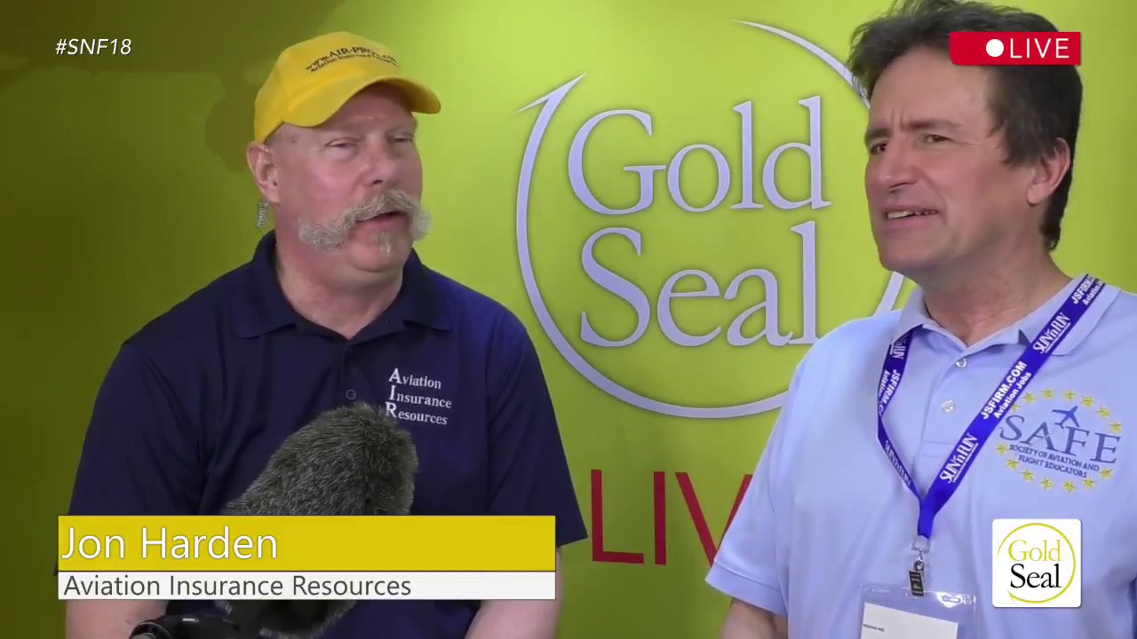 Jon Harden Talks Aviation Insurance! | Gold Seal LIVE - YouTube
