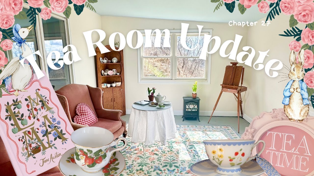 Tea Room Update at Hill Top Cottage | Chapter Twenty-Seven - YouTube
