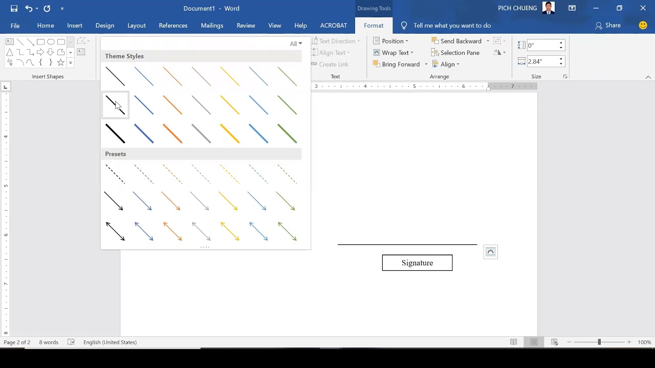 Digital Signature On Microsoft Word YouTube Digital Signature On Microsoft Word YouTube
