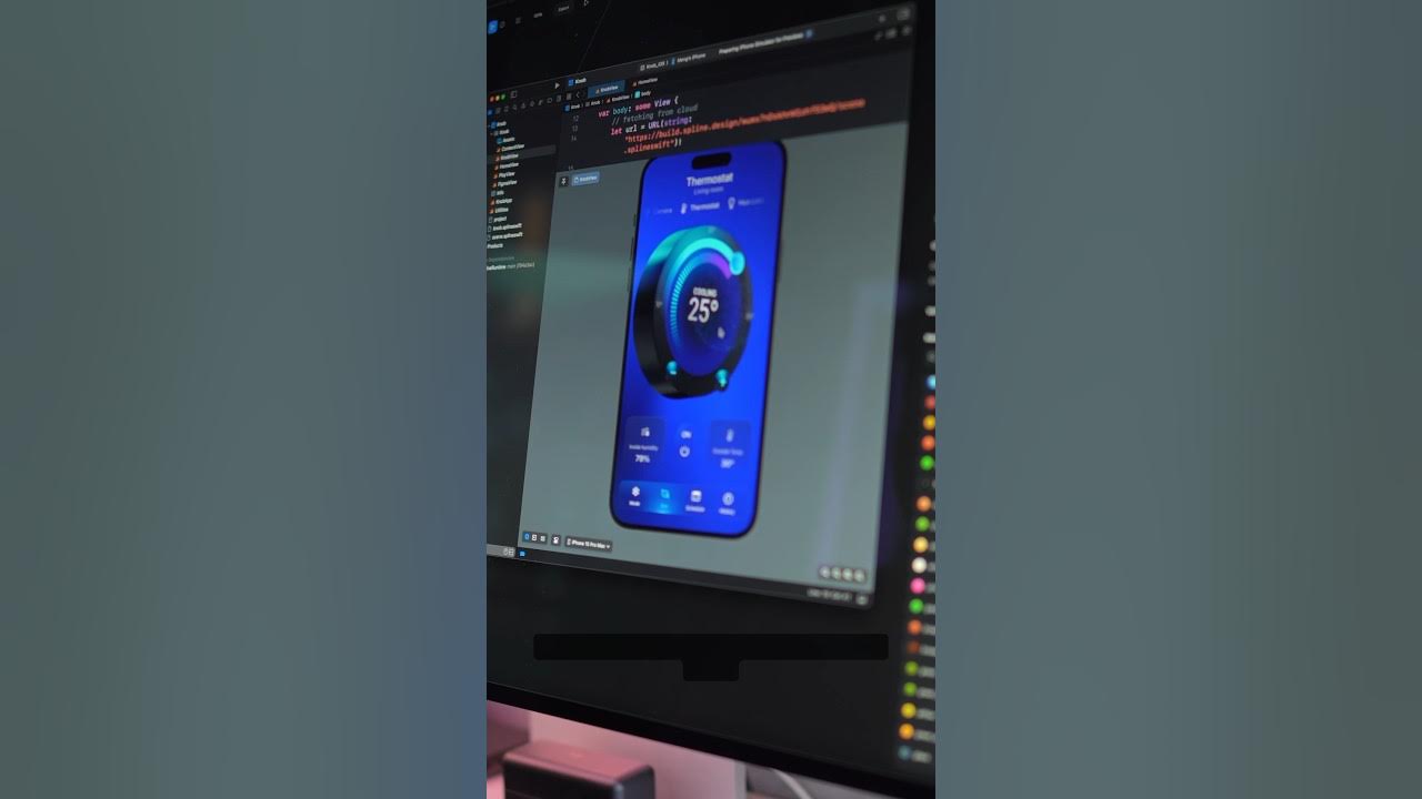 It’s so easy now to add 3D to iOS apps #swiftui #3ddesign #spline - YouTube