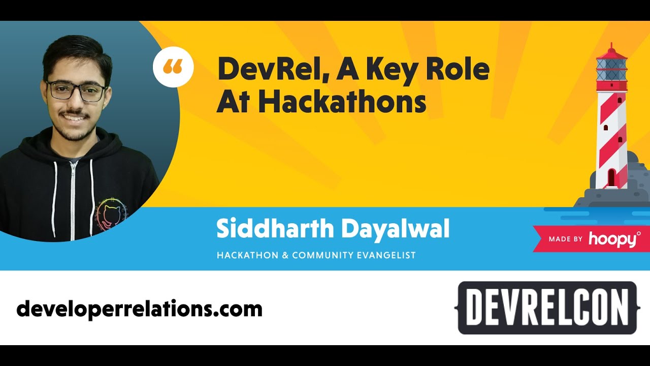 DevRel, a key role at hackathons - YouTube