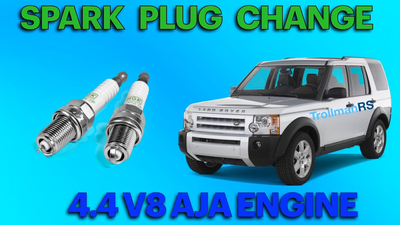 DIY Landrover LR3 Discovery 3 spark plug change for V8 4.4 AJA jaguar ...