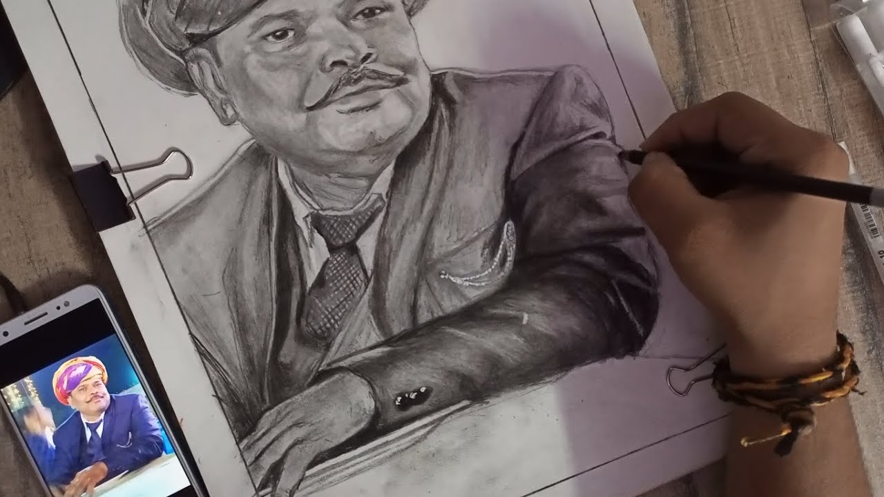 How To Draw REALISTIC PORTRAIT || Human figure TUTORIAL FOR BEGINNERS ...