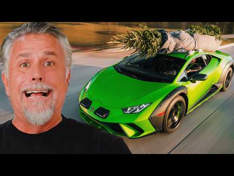 Taking the Lamborghini Sterrato Off-Roadin' for Christmas!