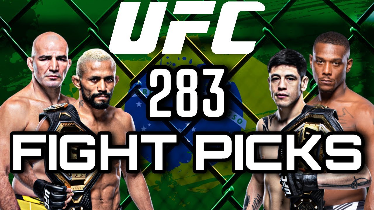 UFC 283 TEIXEIRA VS HILL FIGHT PICKS! - YouTube