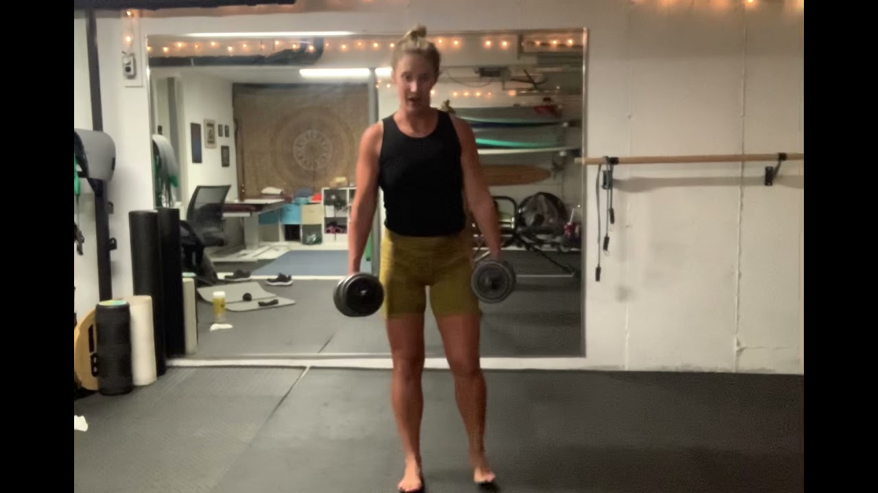 LB: deadlift (RDL) to alternating reverse lunge - YouTube
