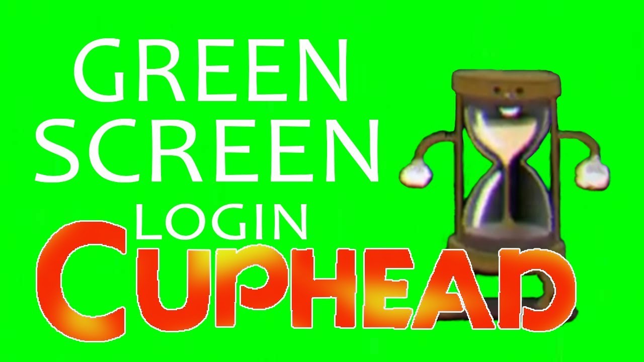 Cuphead green screen - YouTube