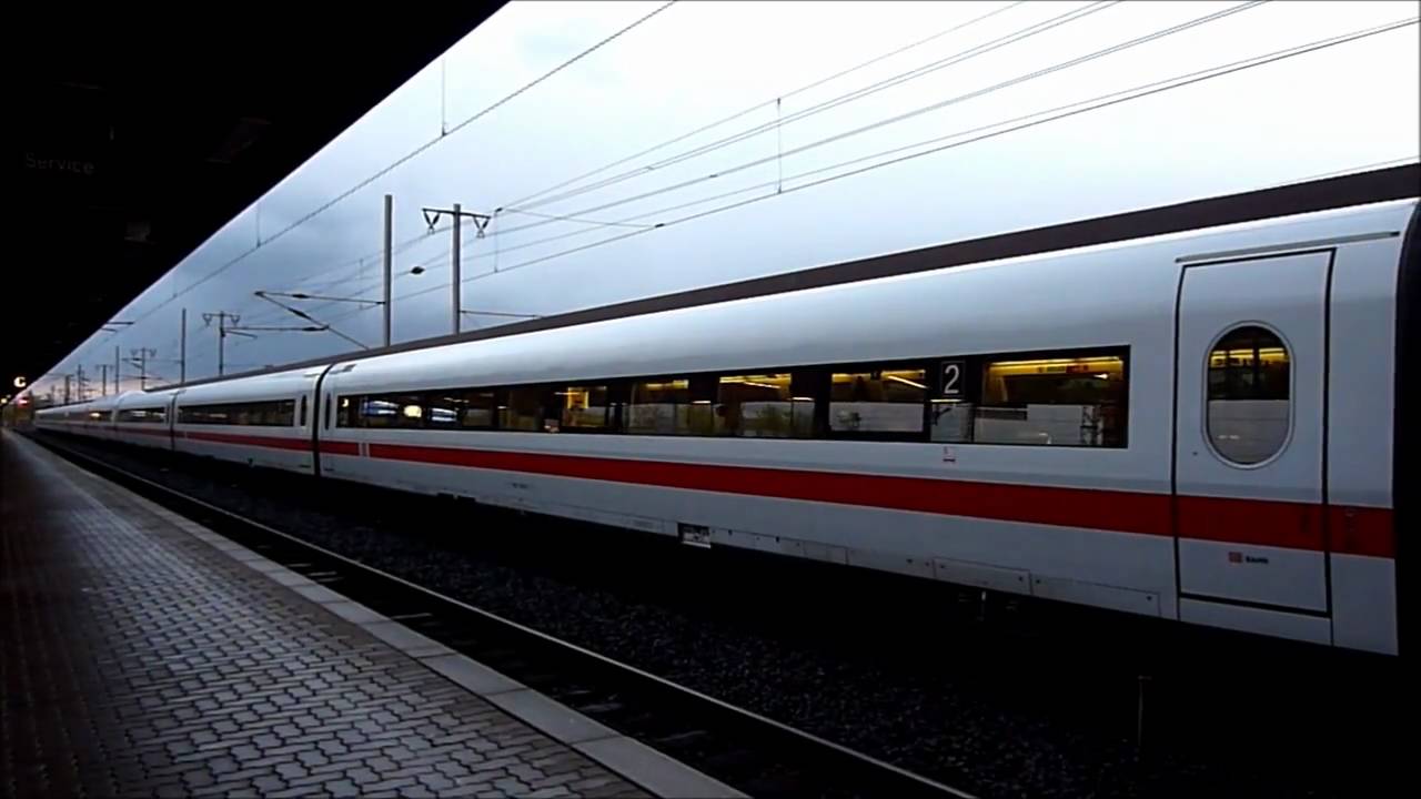 [HD] ICE1090, class411(ICE T) & ICE885, class401(ICE1) Goettingen - YouTube