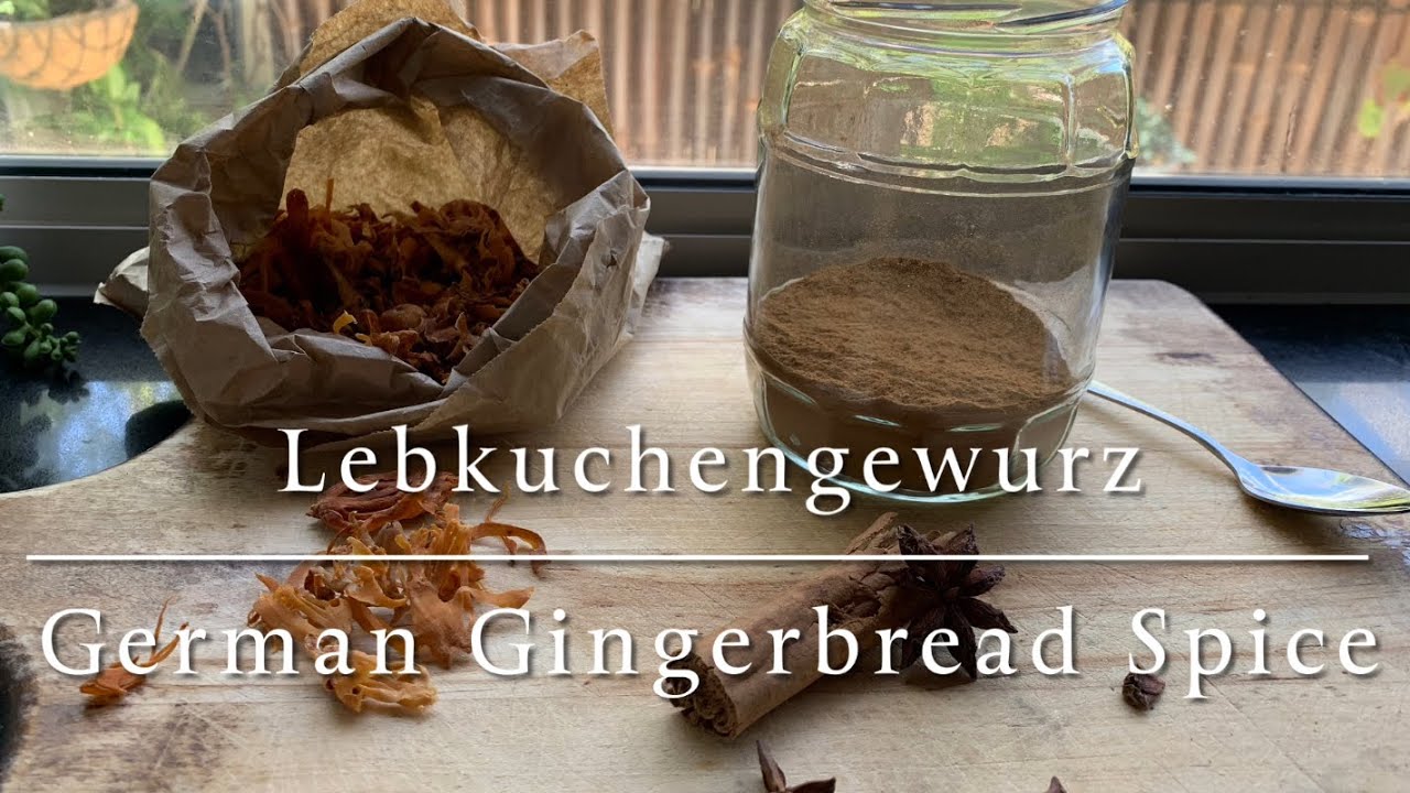 Authentic German Gingerbread Spice - Lebkuchengewurz - YouTube