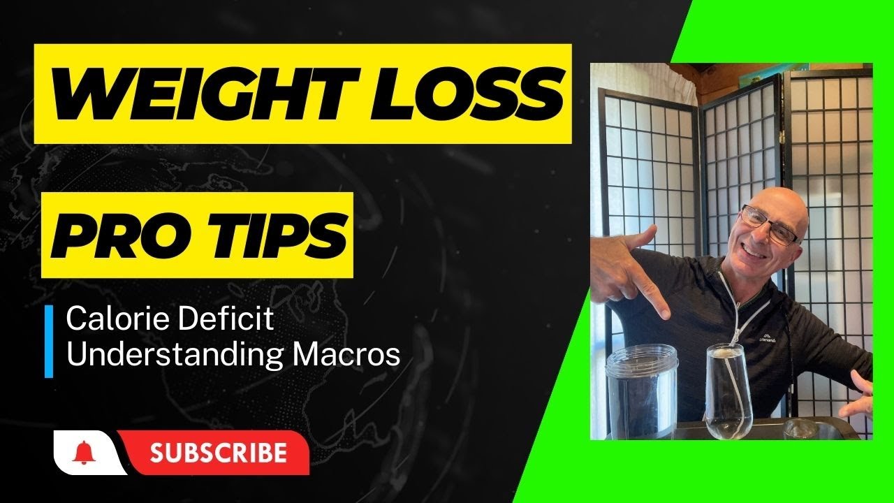 Calorie deficit and macros explained for sustainable weight loss - YouTube