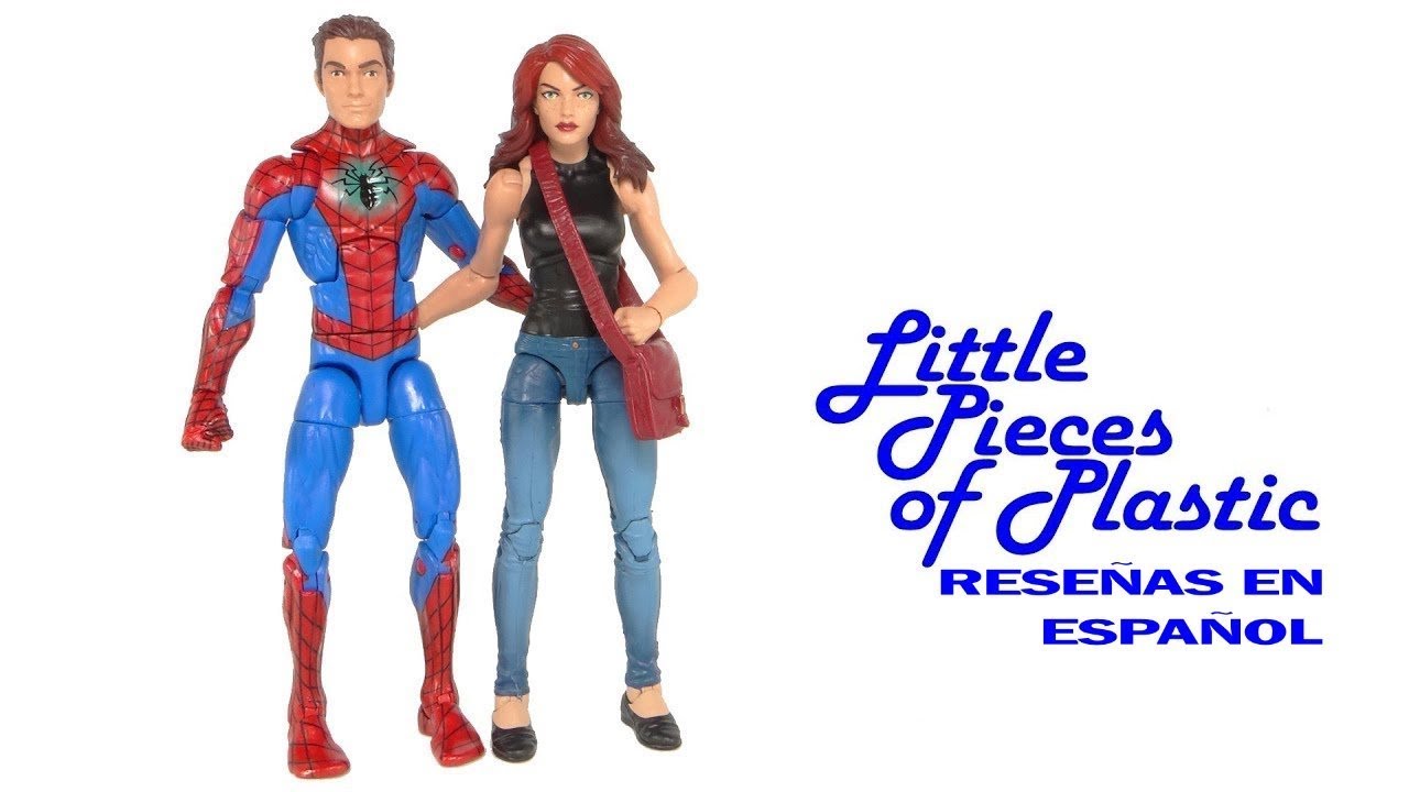 Spider-Man & Mary Jane Watson Marvel Legends ToysRUs Reseña Revisión ...