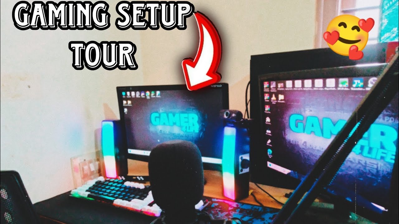 ULTIMATE GAMING SETUP TOUR 1K SPECIAL || #setuptour #1ksubscribers ...