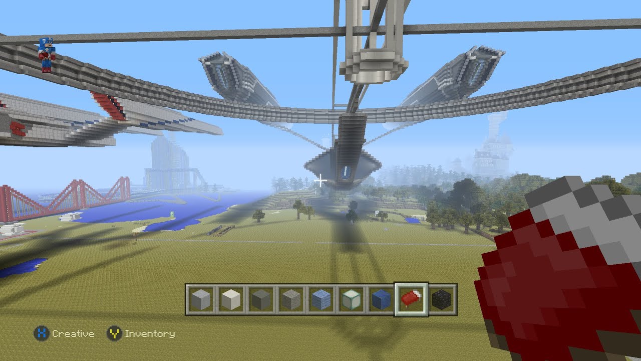 Lets build The U.S.S. VENGEANCE in Minecraft pt3 - YouTube