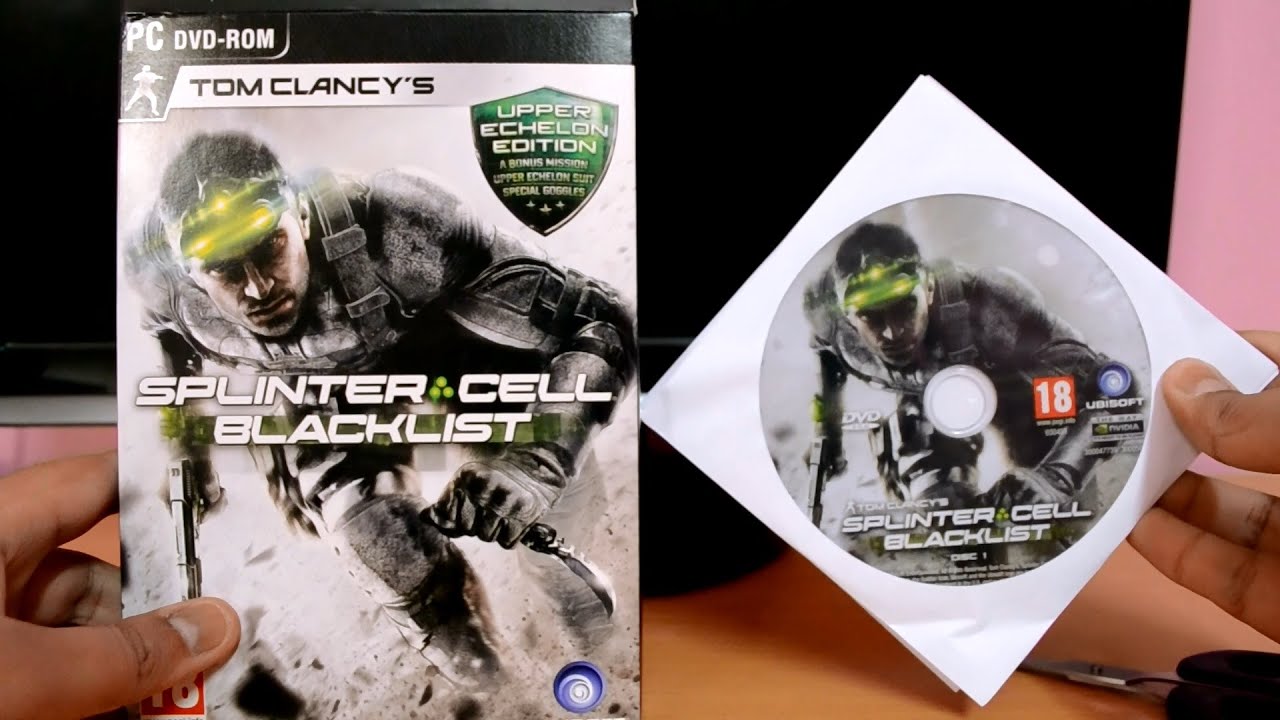 Unboxing Tom Clancy's Splinter Cell: Blacklist Special Echelon Edition ...