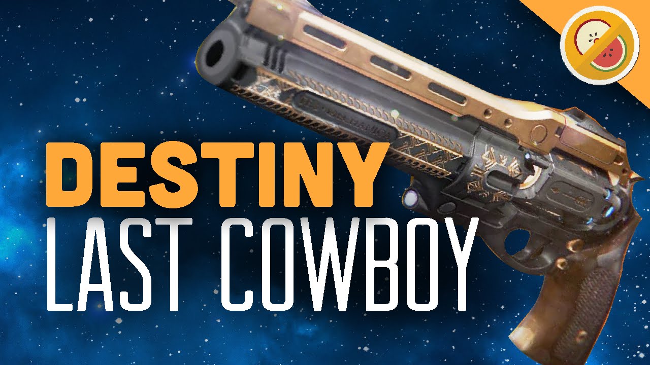 DESTINY Last Cowboy The Last Word Fully Upgraded Exotic OP (PS4 ...