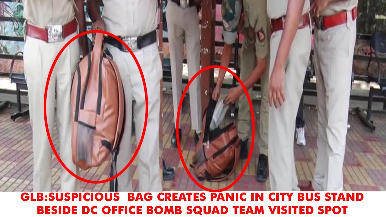 GLB:SUSPICIOUS BAG CREATES PANIC IN CITY BUS STAND BESIDE DC OFFICE ...