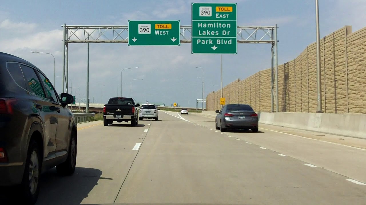 Eisenhower Expressway Extension (Interstate 290 Exit 5) westbound ...