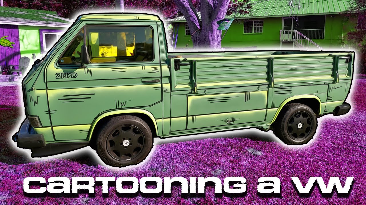 Cartooning Another Volkswagen - YouTube