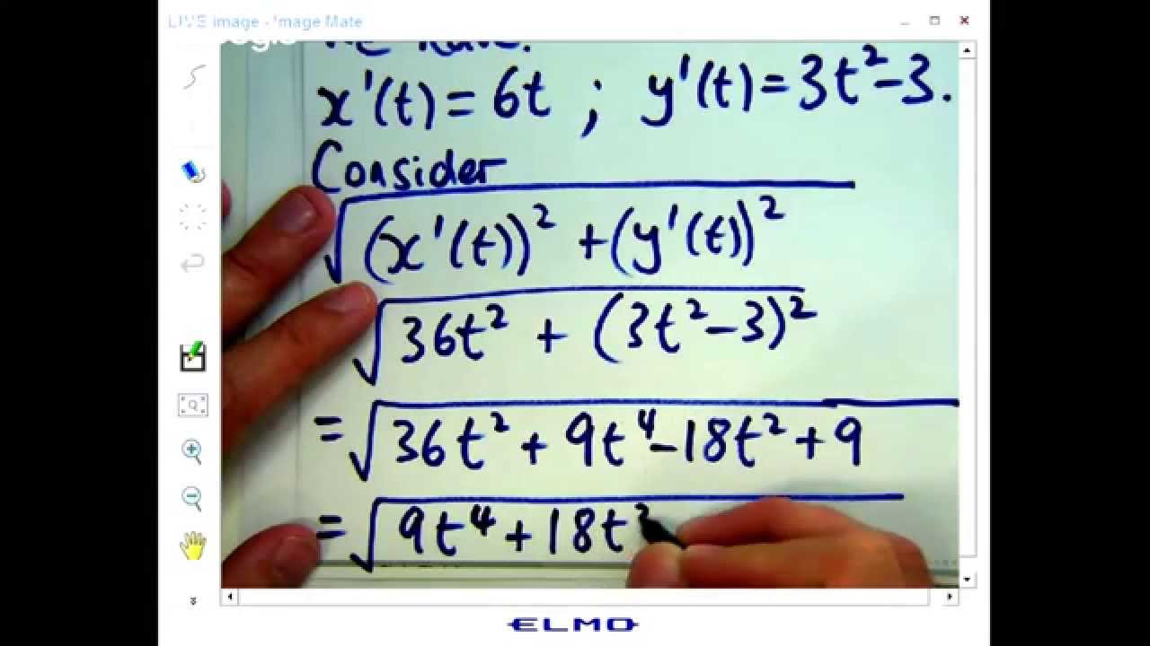 How to compute the length of a curve using calculus. - YouTube