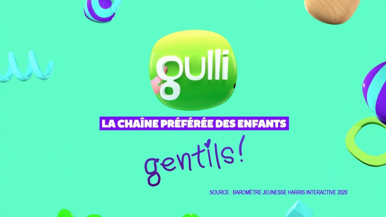Gulli - groupe M6 "la chaîne préférée des enfants gentils!" Pub 25s ...