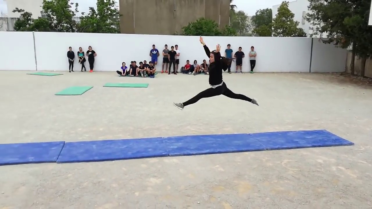 Enchaînement bac sport filles 2018 - YouTube