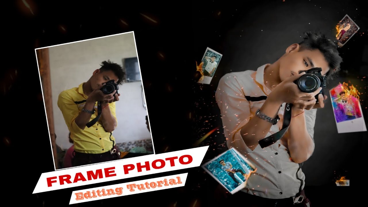 FRAME PHOTO EDITING TUTORIAL__ (warrior editography) - YouTube
