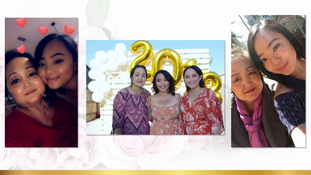 Rose Vang Funeral Slideshow PowerPoint - YouTube
