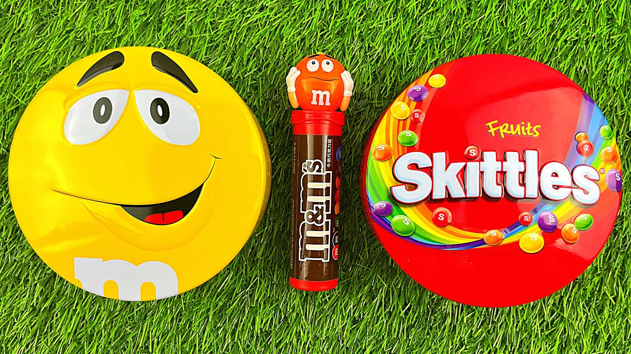 2 Minutes Satisfying with Unboxing ColorfulM&M'S and Chocolate Munz ...