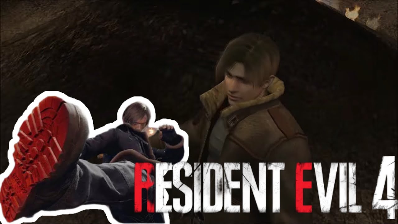 Leon Kennedy's Combat is amazing | Resident Evil 4 KOMBAT - YouTube