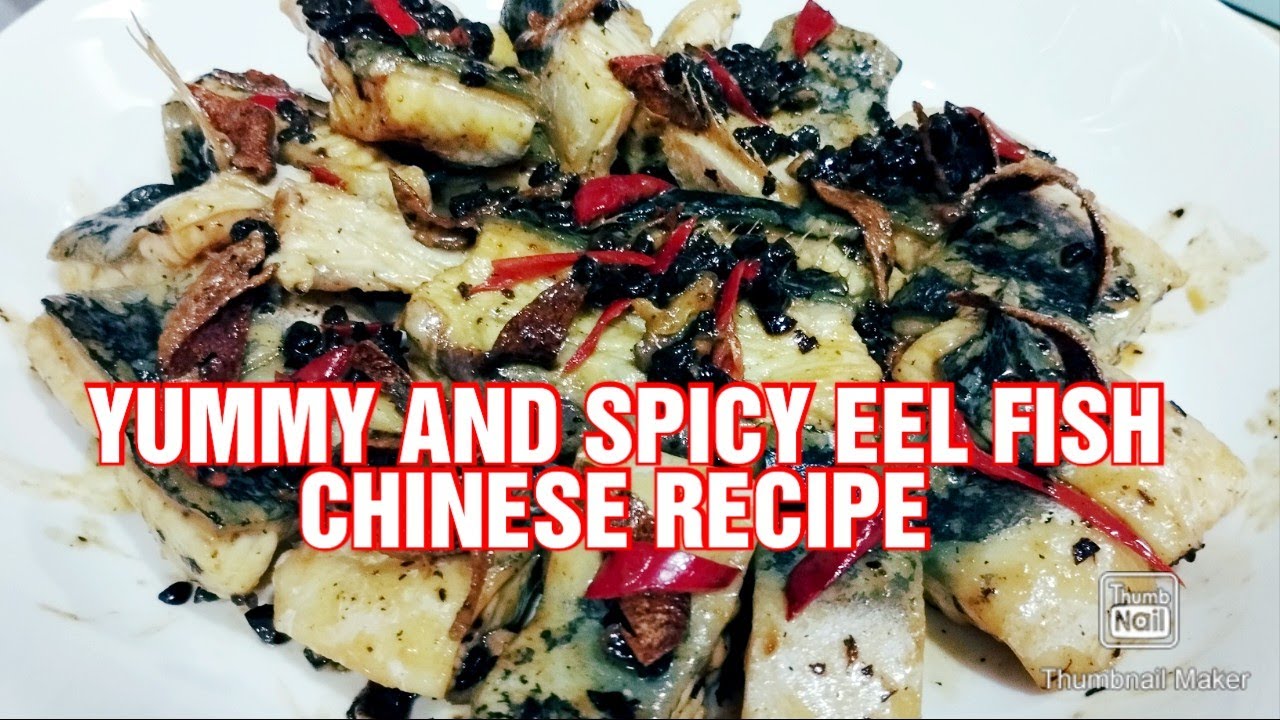 HOW TO COOK EEL FISH WITH MANDARIN PEEL WITH CHILLI @Marivi Urolaza ...