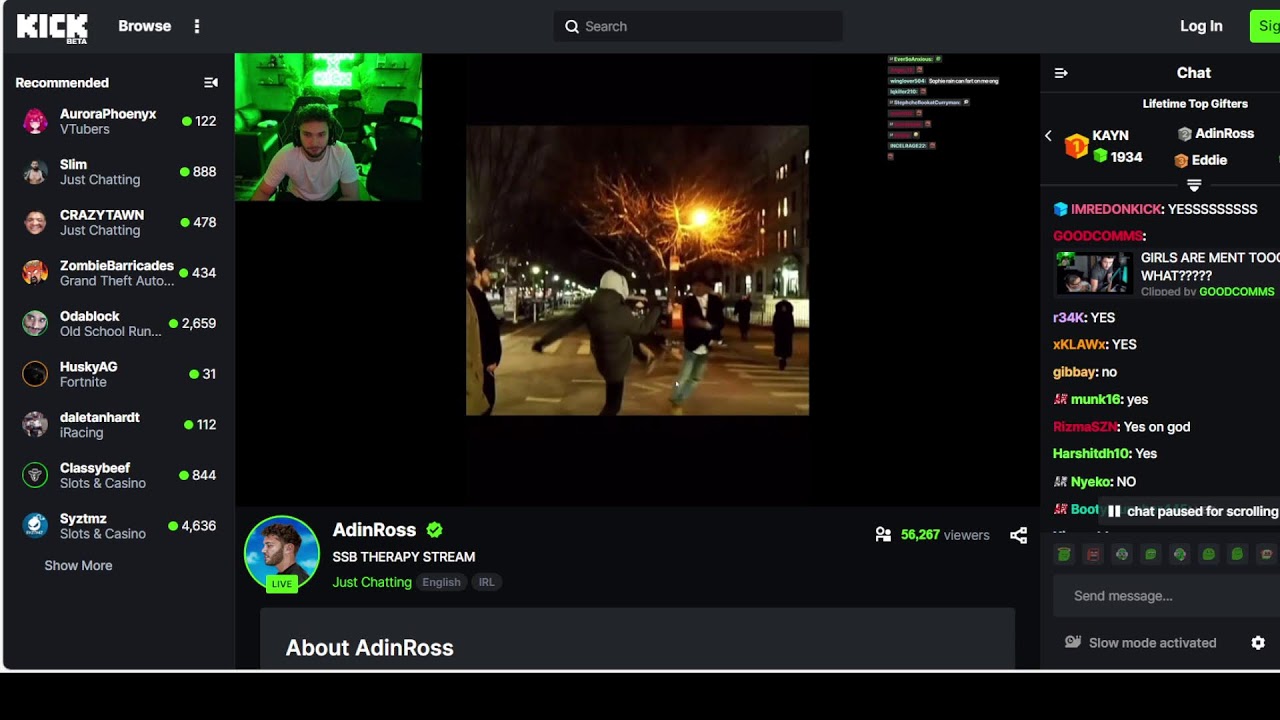 ADIN ROSS X SHNAGGYHOSE X CITRUS KICK STREAM - YouTube