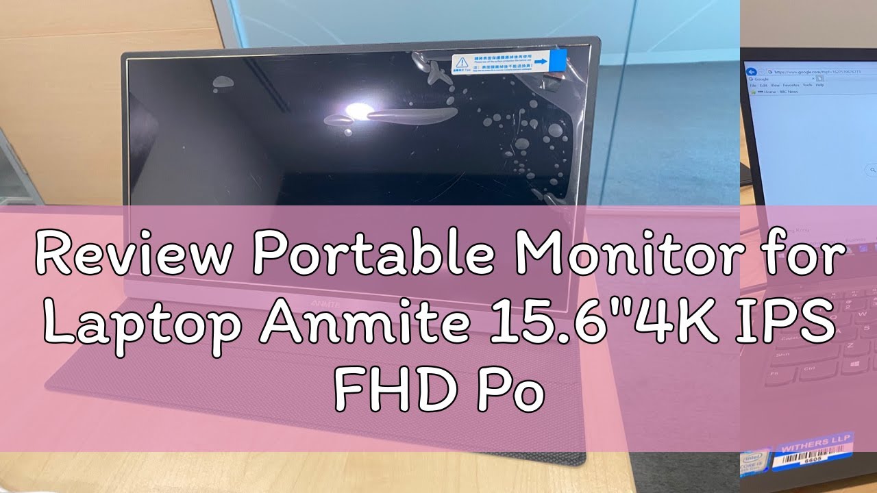 Review Portable Monitor for Laptop Anmite 15.6"4K IPS FHD Portable Led ...