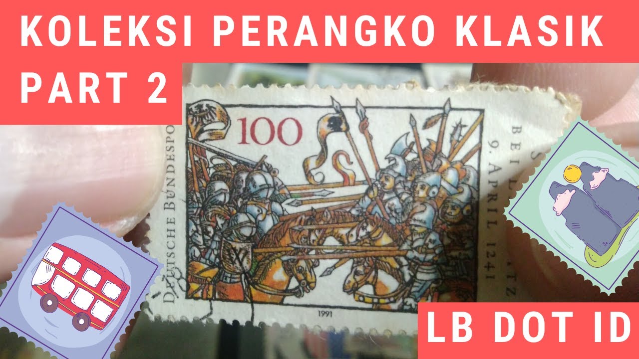 WOW !!! KOLEKSI PERANGKO UNIK | PART 2 - YouTube