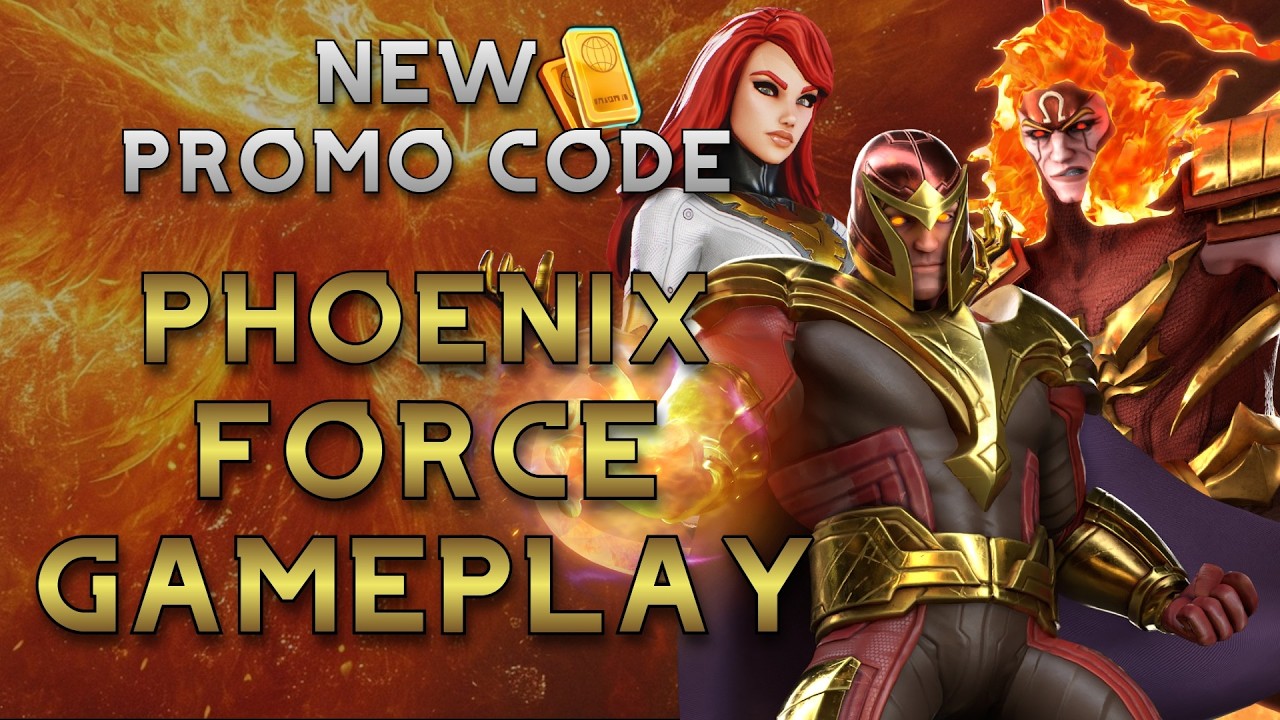 NEW PROMO CODE - Phoenix Force Not Just a CC Team? | Marvel Strike ...