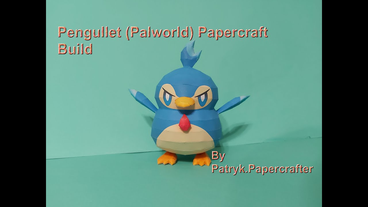 Pengullet (Palworld) Papercraft Build - YouTube