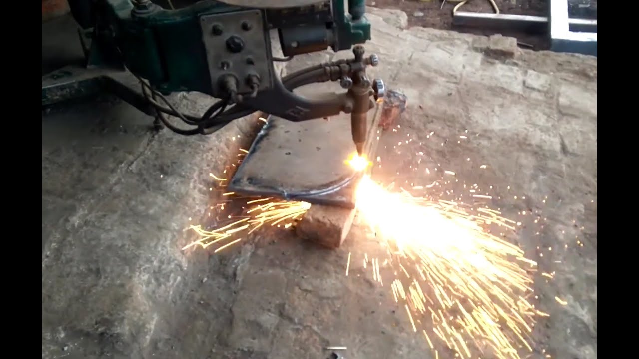 Automatic Gas Cutting Machine|Gas Cutter|How To Use Gas Cutting Torch ...