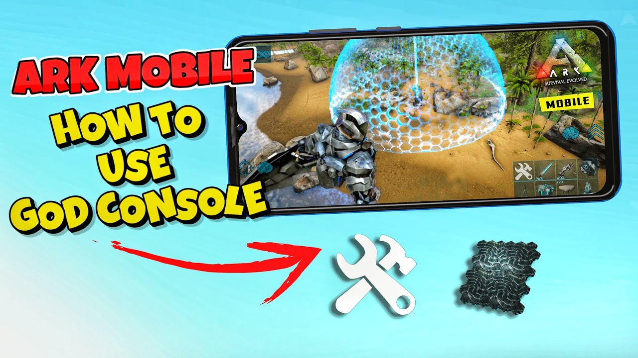 How To Use God Console In ARK Mobile Revamp Full Tutorial 🔥🔥 : ARK ...