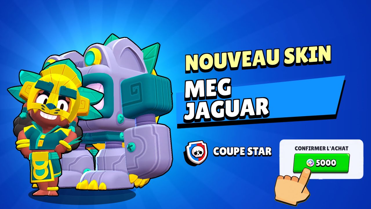 J'ACHÈTE le SKIN DE MEG de la COUPE STAR 60/60 !! -5000 BLINGS💰 - YouTube