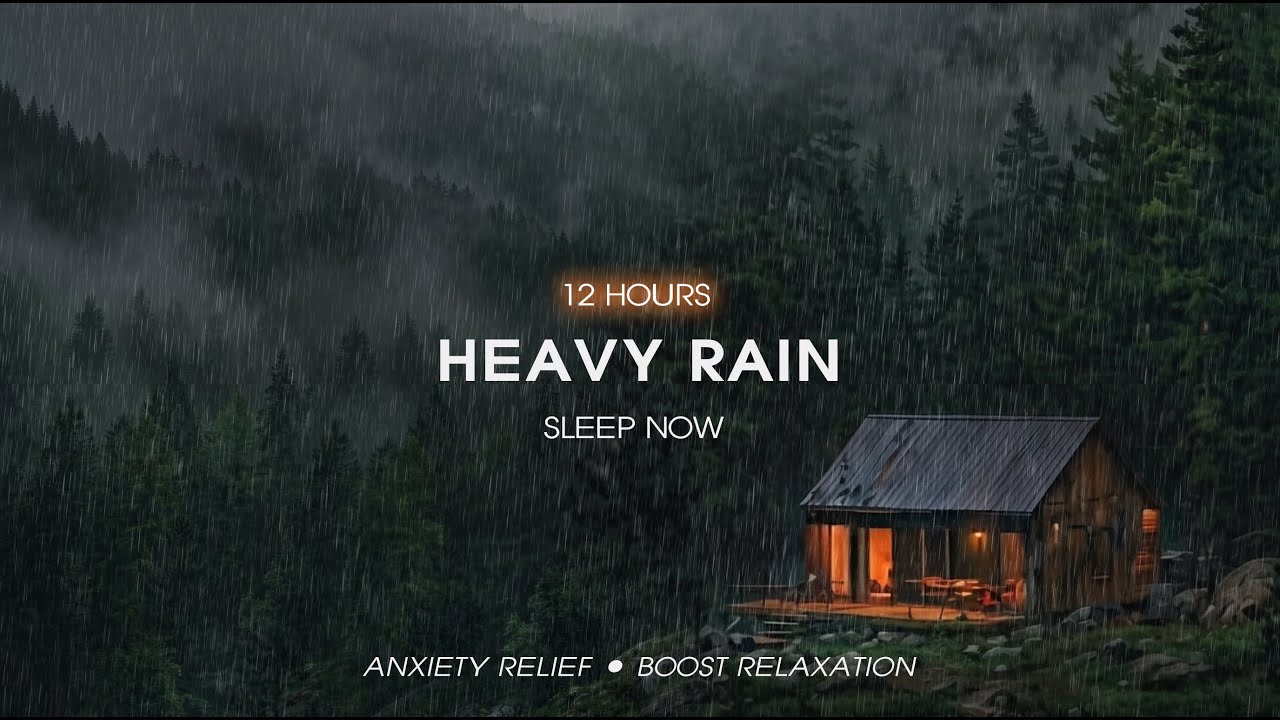 12 Hours of Rain Sounds to Help You SLEEP FAST and Deep - YouTube
