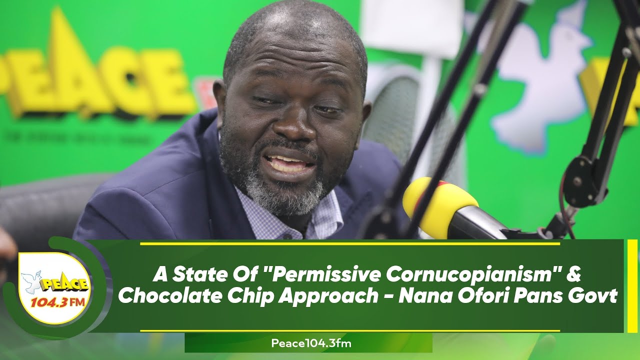 A State Of "Permissive Cornucopianism" & Chocolate Chip Approach - Nana ...