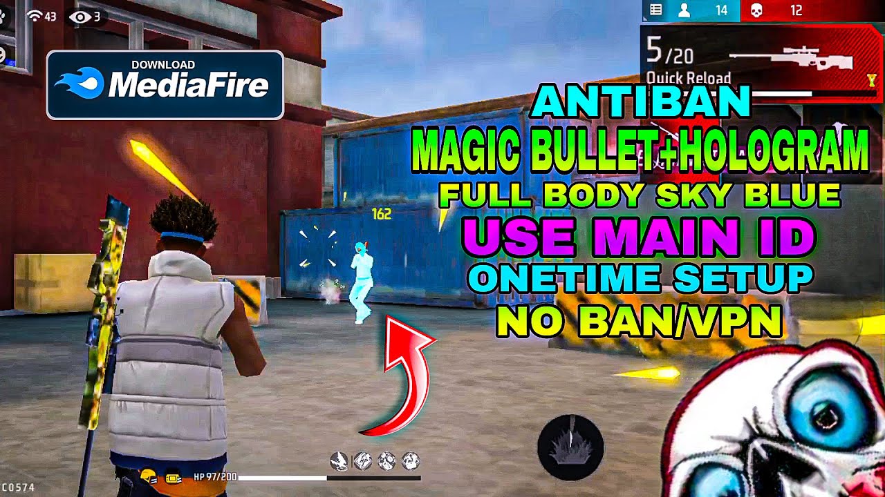 Ob46 antiban magic bullet+hologram full body data file skyblue hologram ...