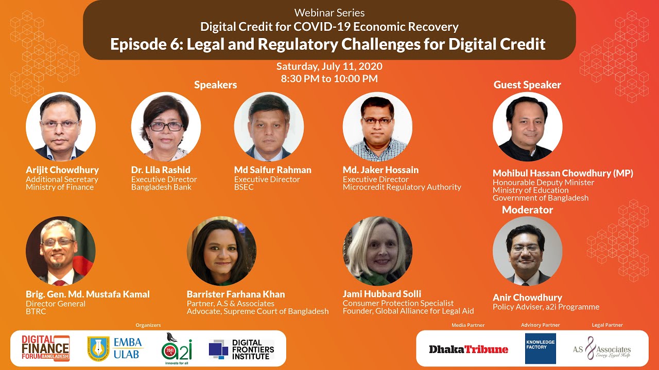 Episode 6: Legal & Regulatory Challenges for Digital Credit - YouTube