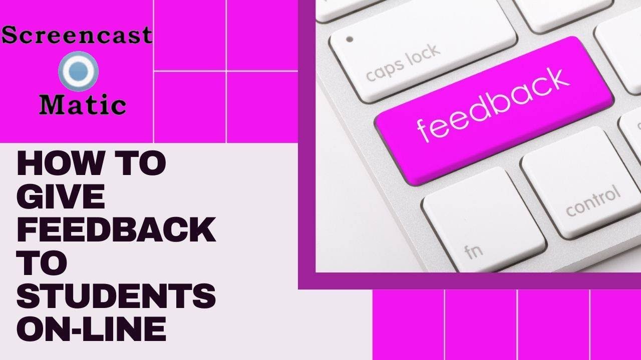 Brilliant way of giving feedback in online classes - YouTube