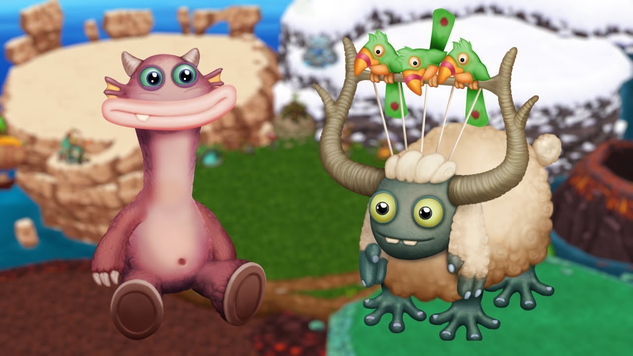 Thrumble + Woolabee (Continent) | Random Monster Duet of the Day #118 ...