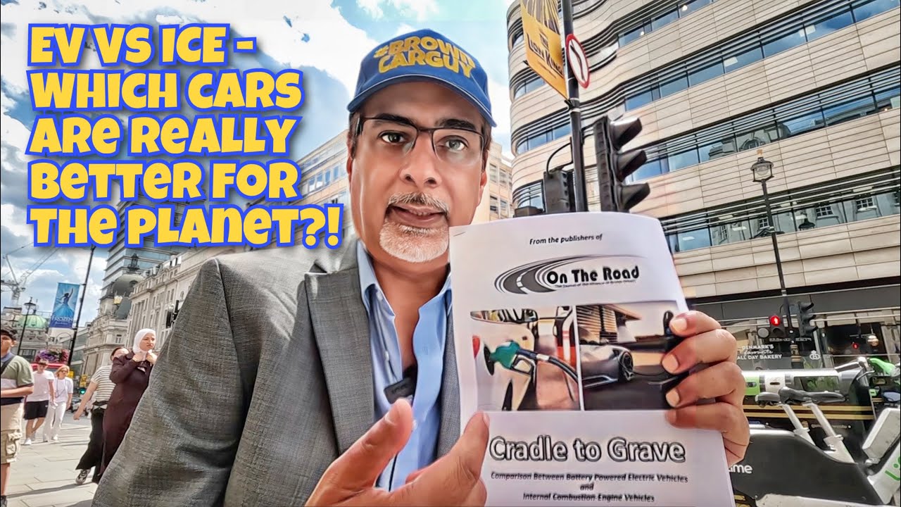 EVs vs Internal Combustion Engines: 2023 Cradle To Grave Study Debunks Myths! - YouTube