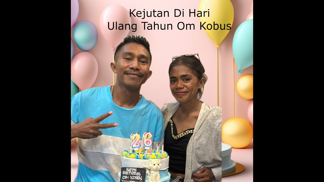 Kejutan Di Hari Ulang Tahun Om Kobus - YouTube