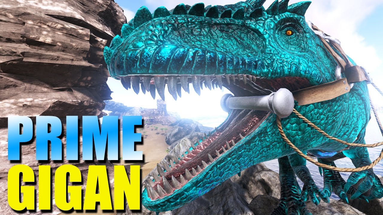 THE STRONGEST GIGAN EVER! PRIME GIGAN! - ARK SURVIVAL EVOLVED INDONESIA ...