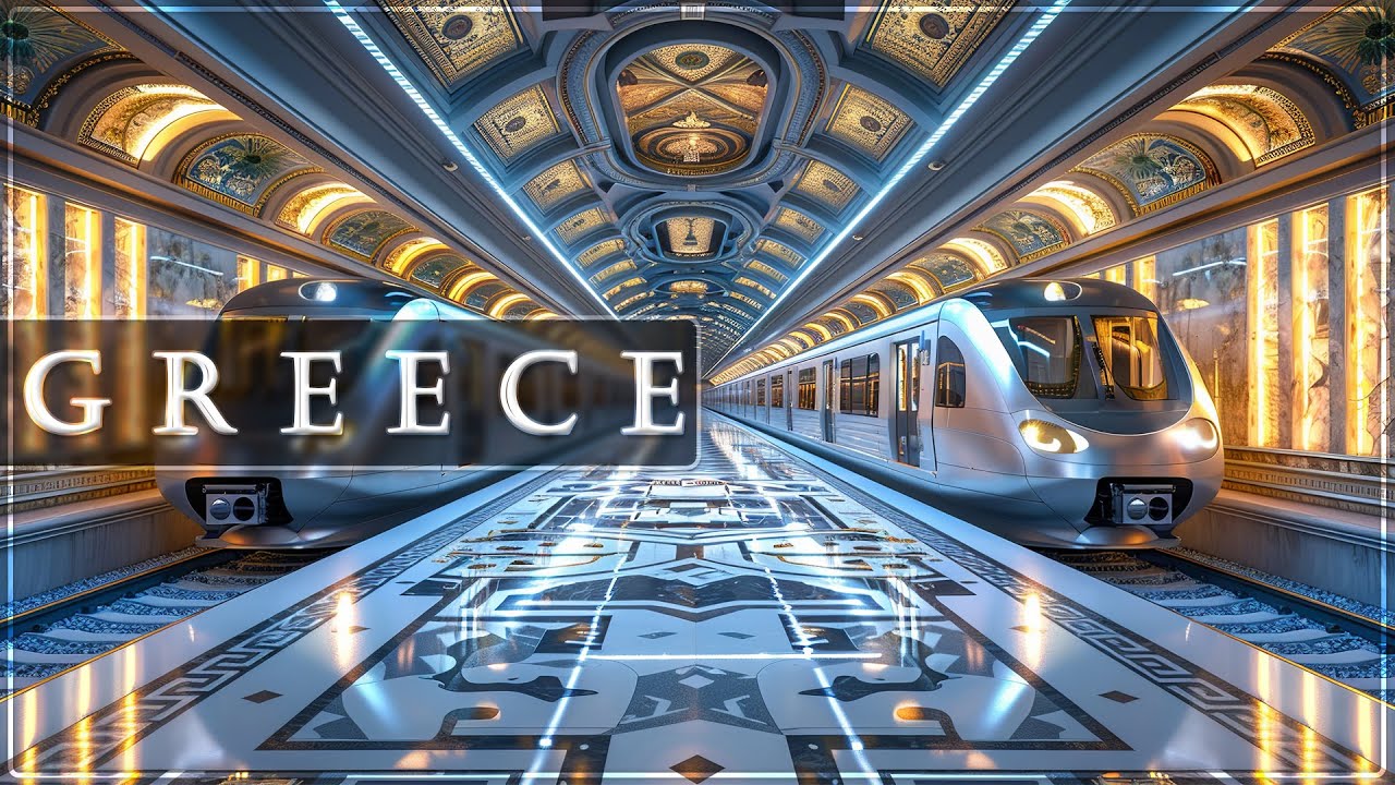 Greek metro stations - YouTube