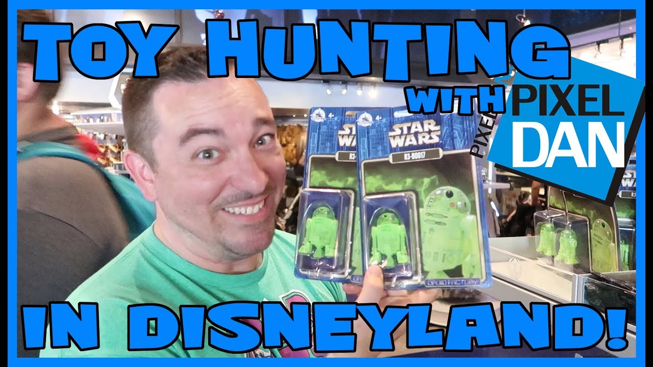 TOY HUNTING with Pixel Dan in Disneyland! - So Many Star Wars ...